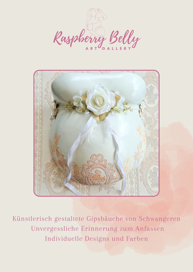 Plaster Cast Plaster Belly Pregnant Pregnancy Memory Baby Family - Etsy