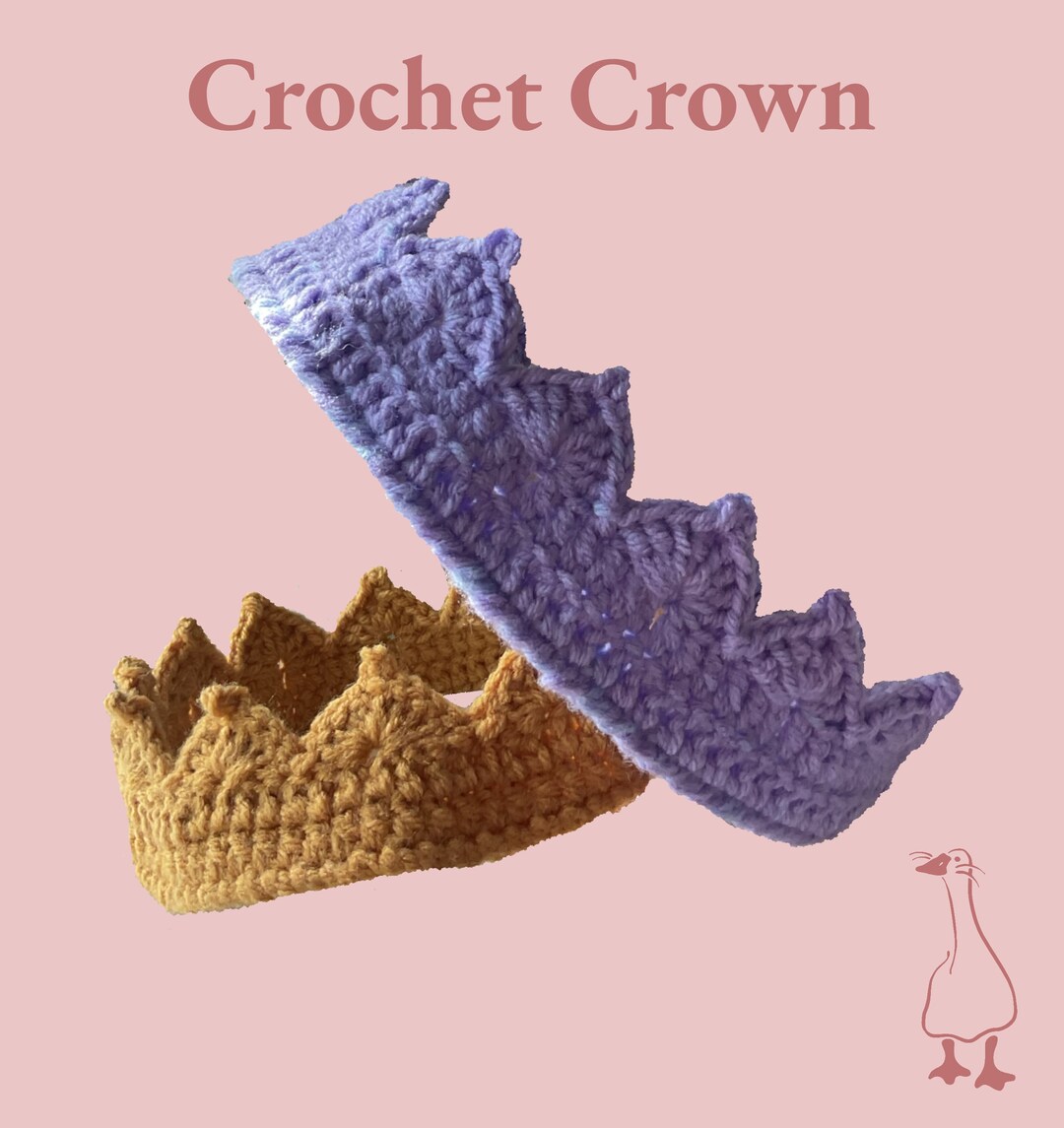 Crochet Crown Pattern - Etsy