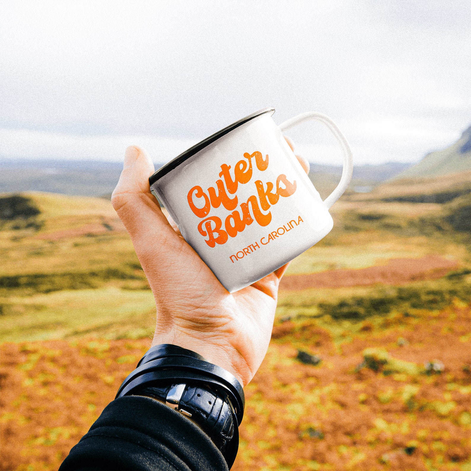 Outer Banks North Carolina SVG PNG | Beach Town Svg, Retro Svg, Simple ...