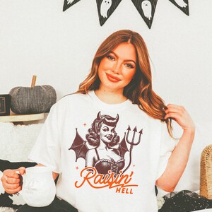 Devil Girl Raise Hell SVG PNG | She Devil Svg, Commercial Use Svg ...