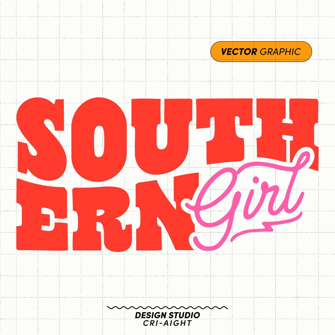 Southern Girl SVG | Southern Girl Png, Southern Saying Svg, Western Png ...