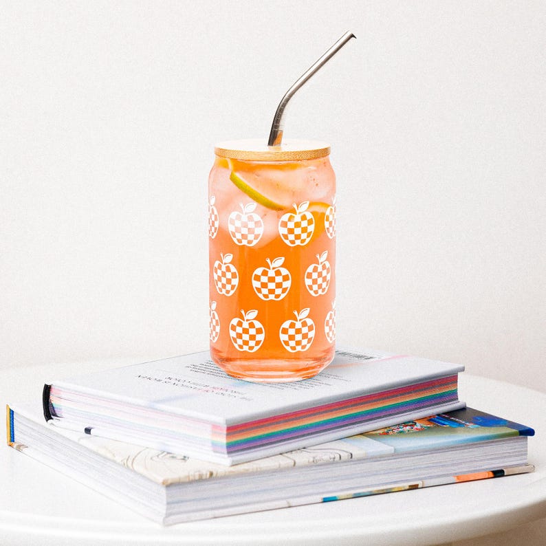 Checkered Teacher Apple SVG PNG Checkerboard Apple Svg, Teacher Life ...