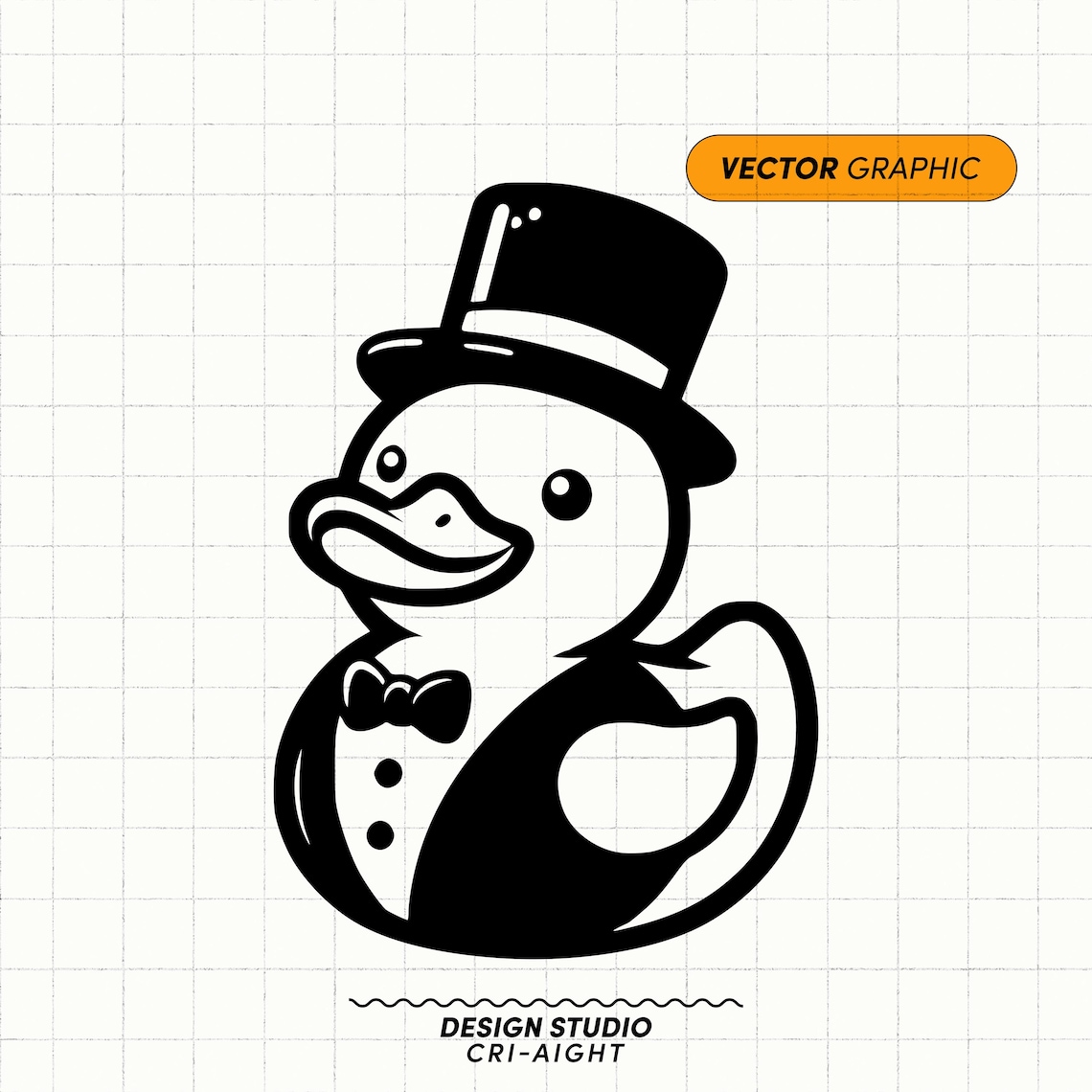 Tuxedo Rubber Duck SVG | Rubber Duck Png, Rubber Ducky Svg, Bath Rubber ...