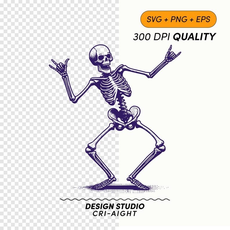 Dancing Skeletons SVG PNG | Skeleton Svg Bundle, Halloween Skeleton ...