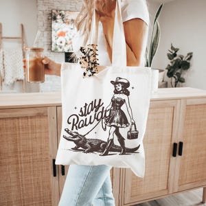 Stay Rowdy Svg Png, Retro Cowgirl Png, Alligator Svg, Western Cowgirl ...