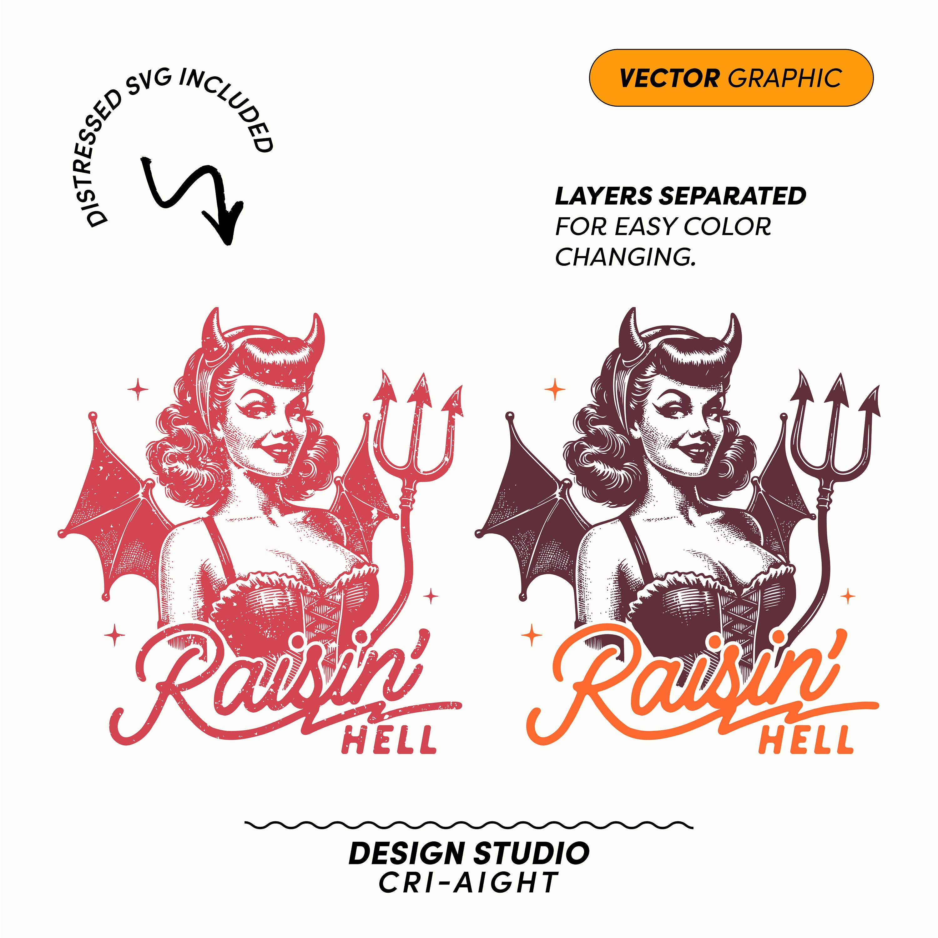 Devil Girl Raise Hell SVG PNG She Devil Svg, Commercial Use Svg ...