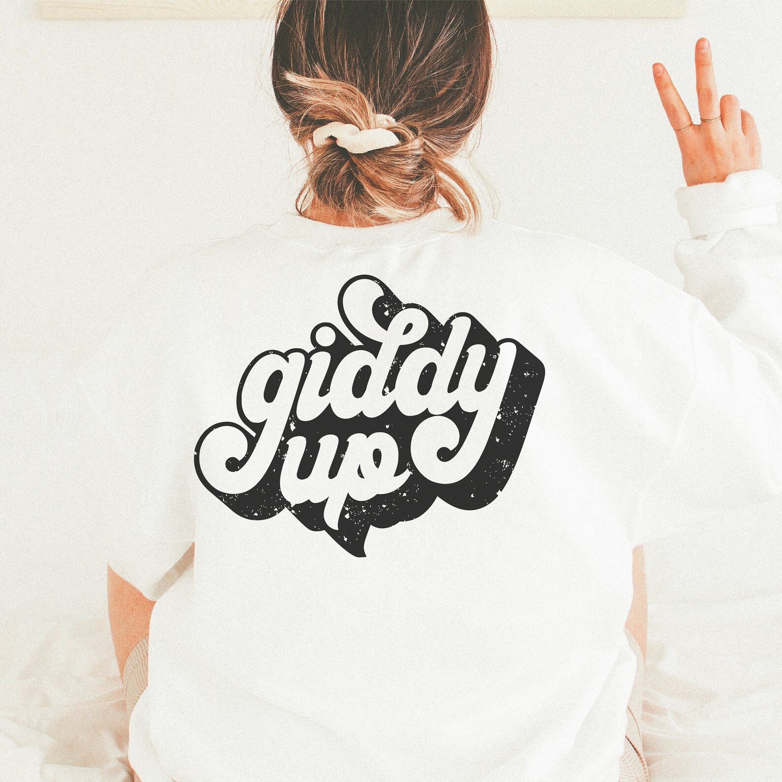 Giddy up SVG PNG | Retro Western Svg, 70s T-shirt Design, Western ...