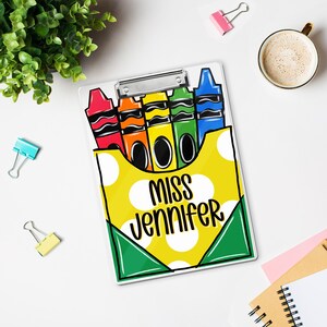 Personalized Teacher Appreciation Gift, Custom Crayon Box Teacher ...