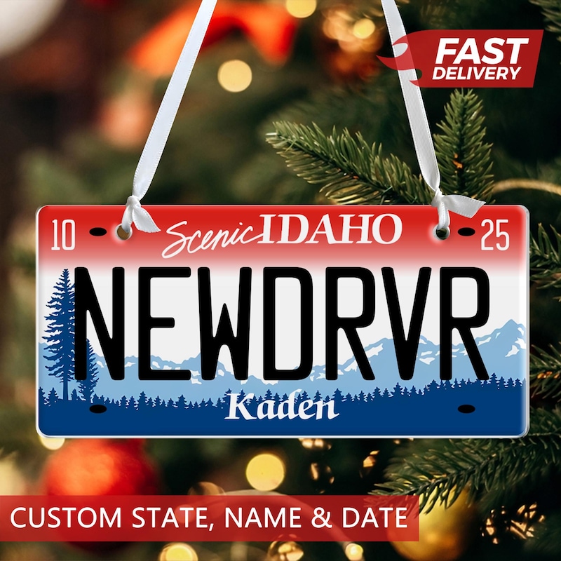 Custom Car Charm Ornament - Etsy