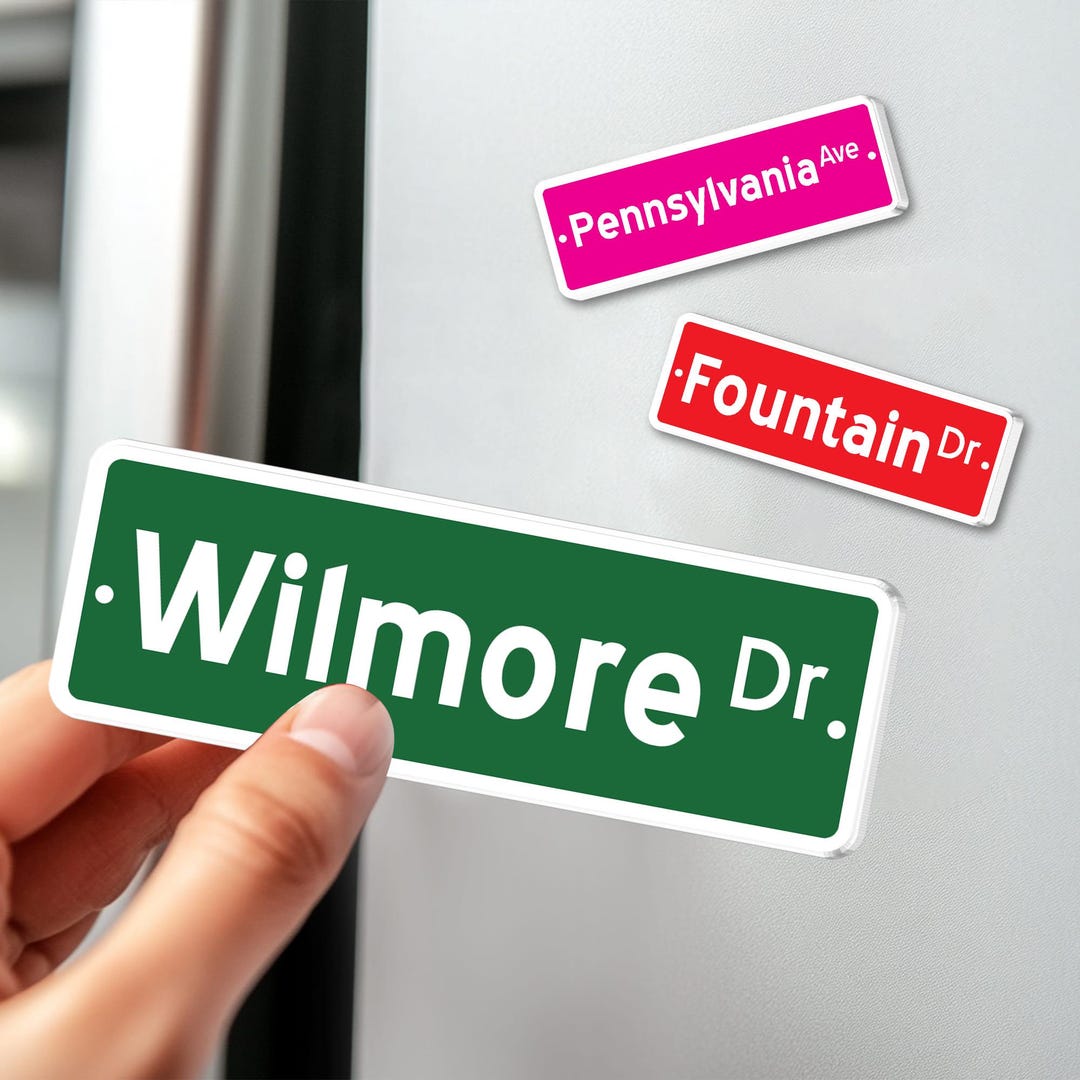 Personalized New Home Gift, Custom Home Address Magnet, Housewarming ...