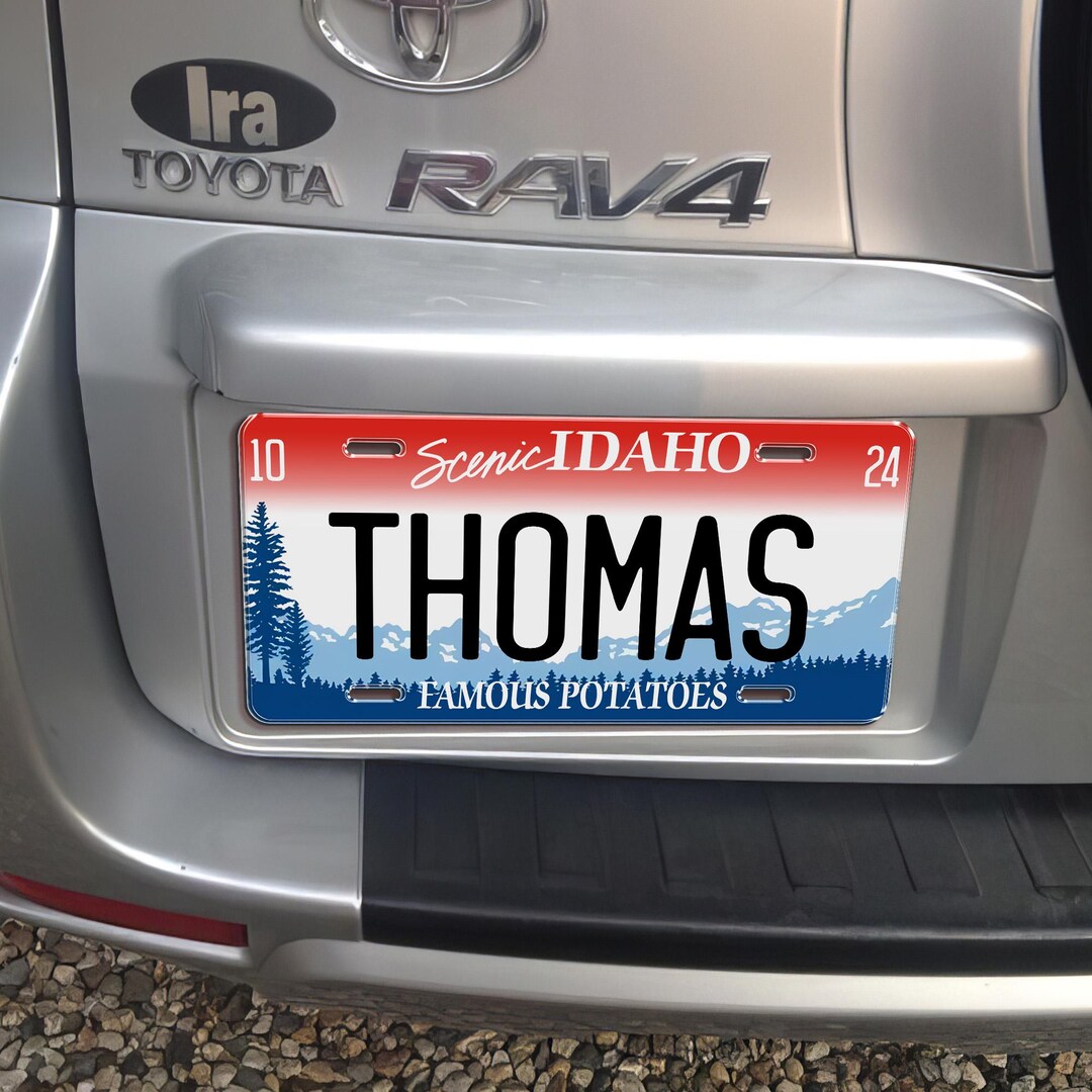 Personalized Father's Day Gift for Him, Custom State License Plate, Kid ...