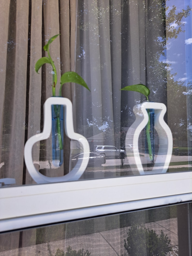 Propagation Station- Set of Two- Test Tube Vase-test Tube Flower Stand ...