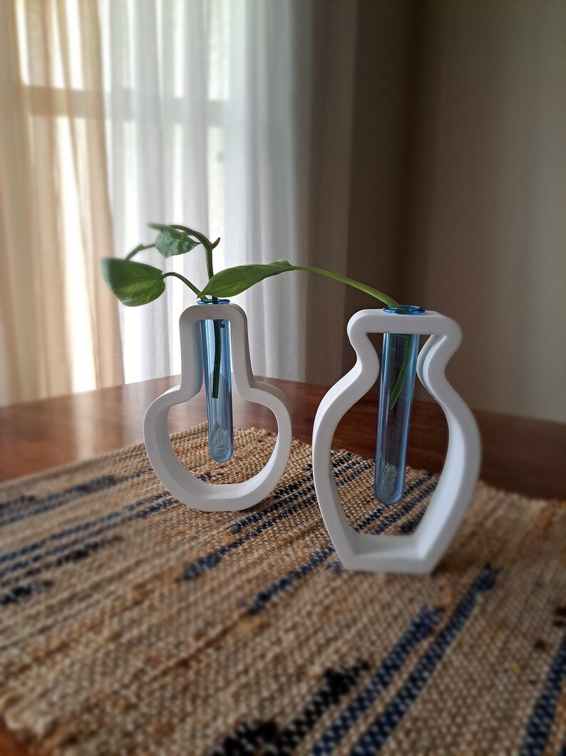 Propagation Station- Set of Two- Test Tube Vase-test Tube Flower Stand ...
