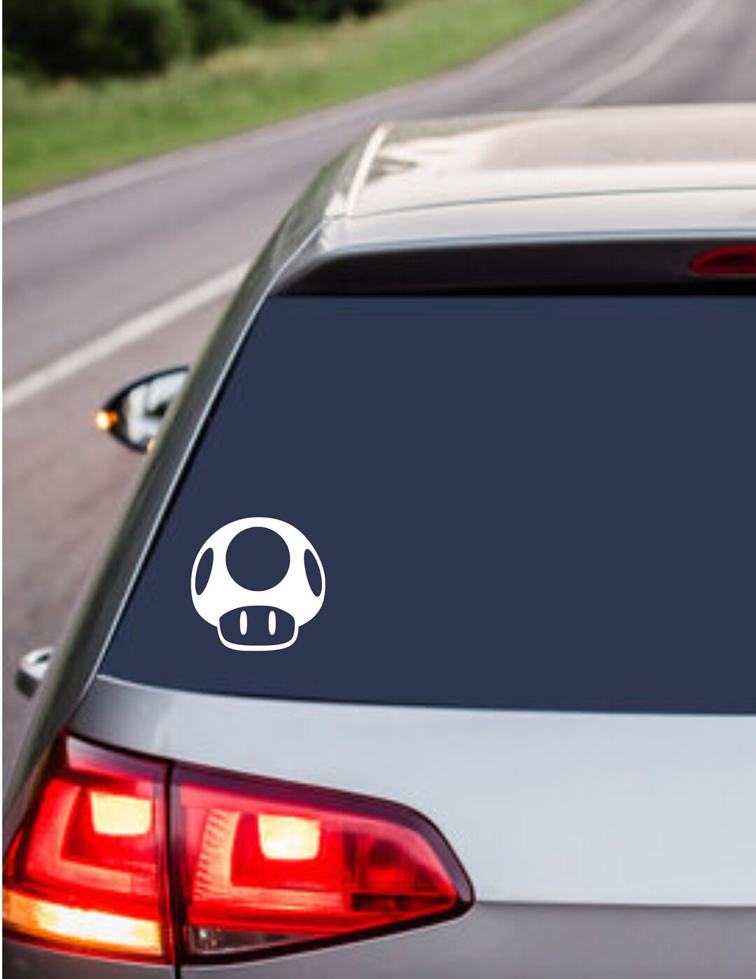 Nintendo Mario Mushroom Permanent Decal - Etsy