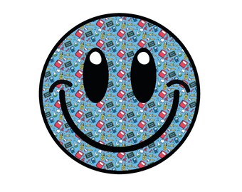 Back to School Smiley Face PNG First Day of School Printable ...