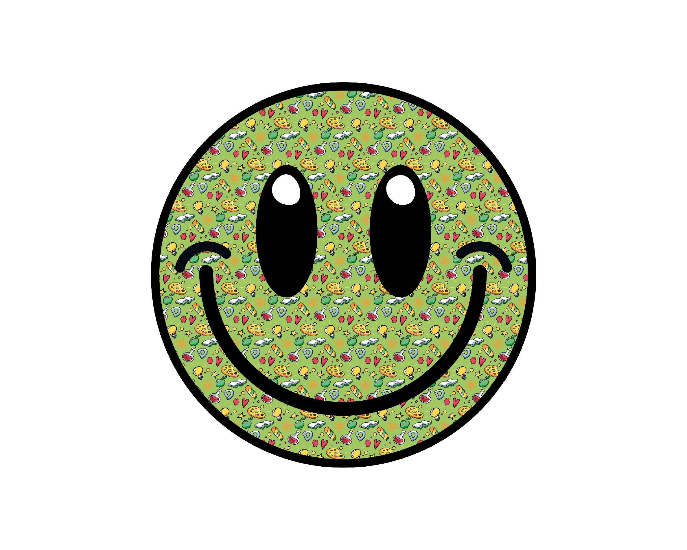 Back to School Smiley Face PNG First Day of School Printable ...