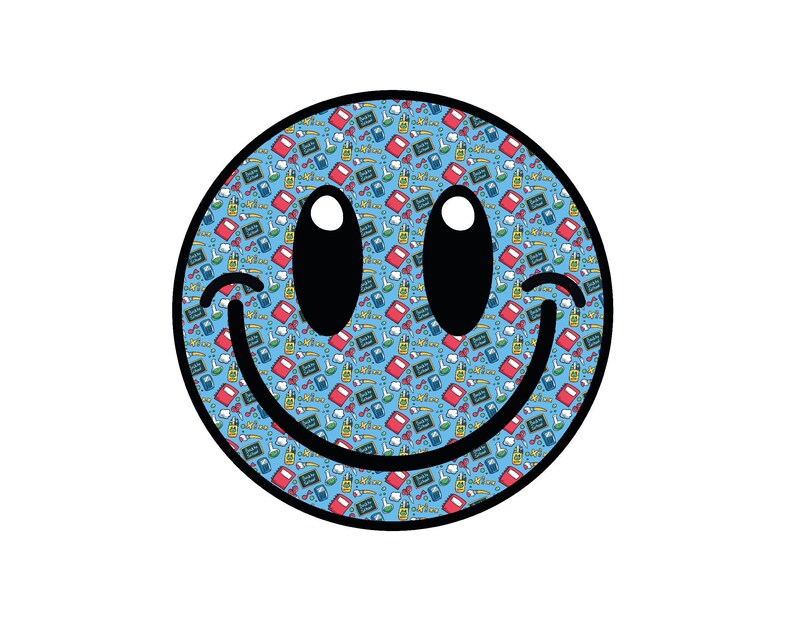 Back to School Smiley Face PNG First Day of School Printable ...