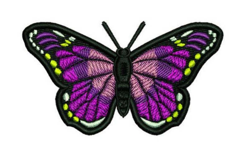 Butterfly Machine Embroidery, Great Butterfly Embroidery Files ...