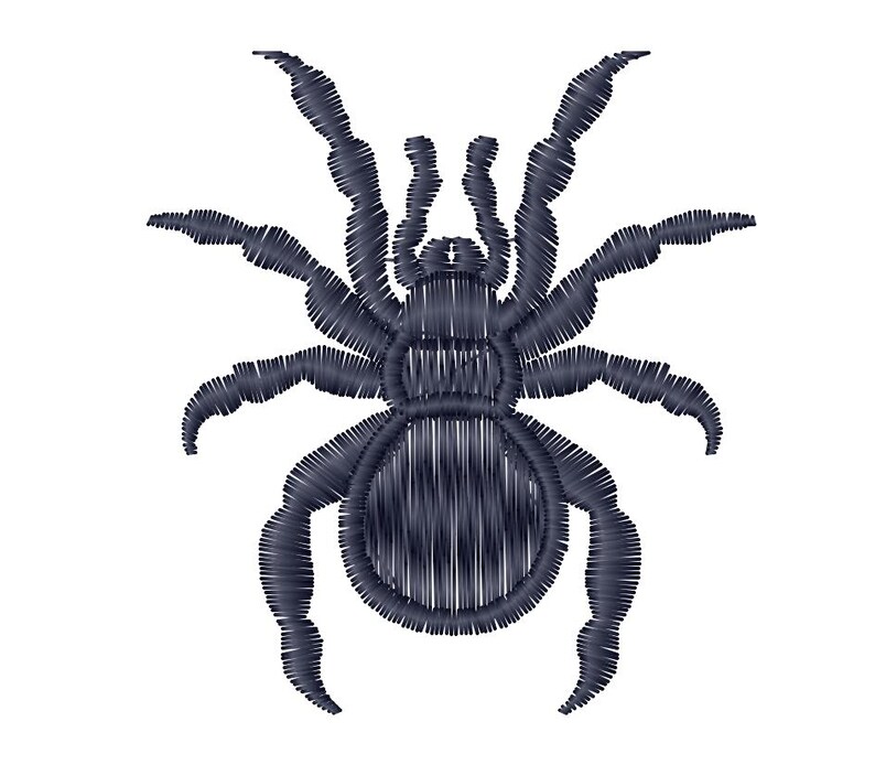 Spider Embroidery Design: Insect Machine Embroidery Pattern (digital ...