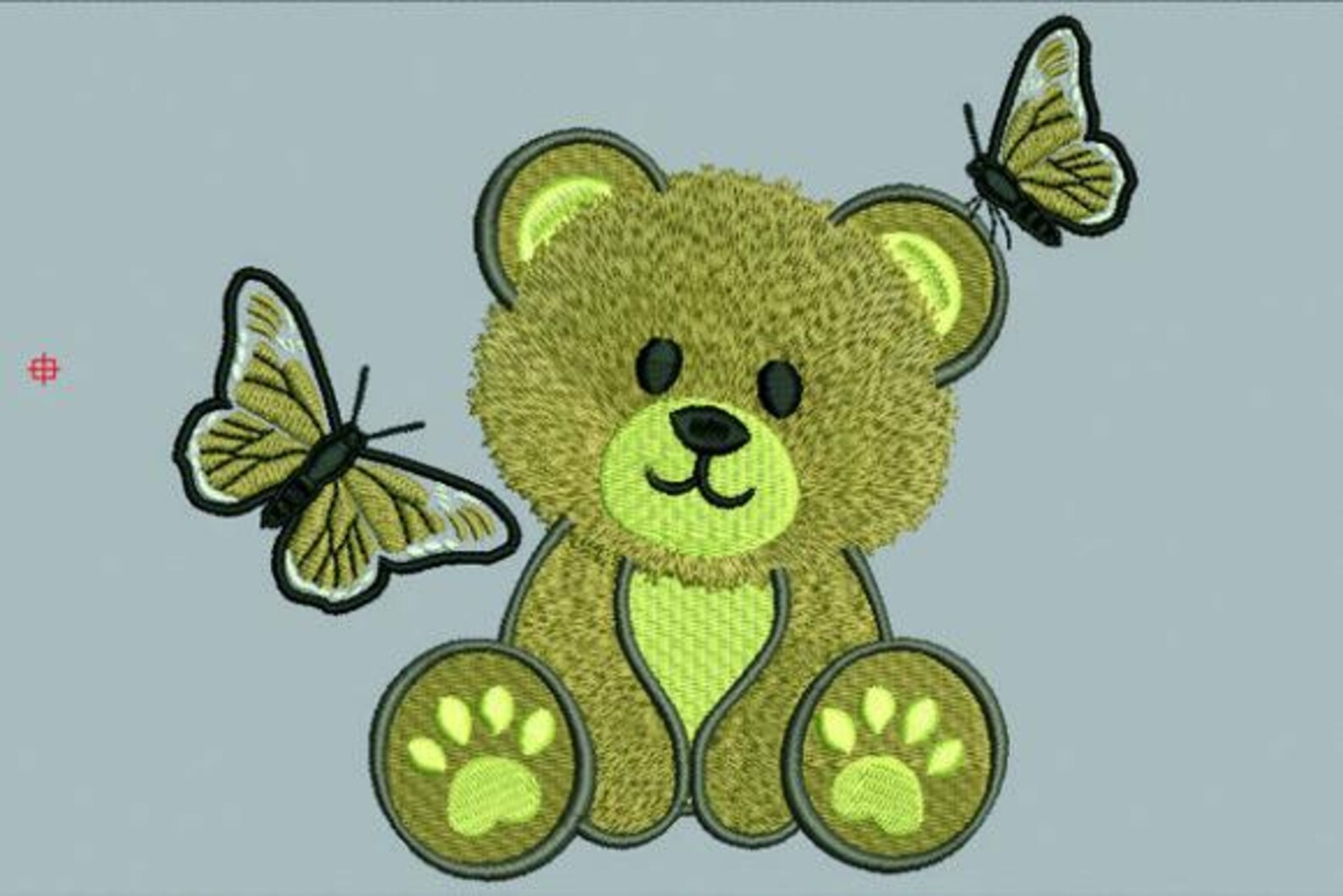 Bear Embroidery Design, Little Bear Embroidery Files, Teddy Bear ...