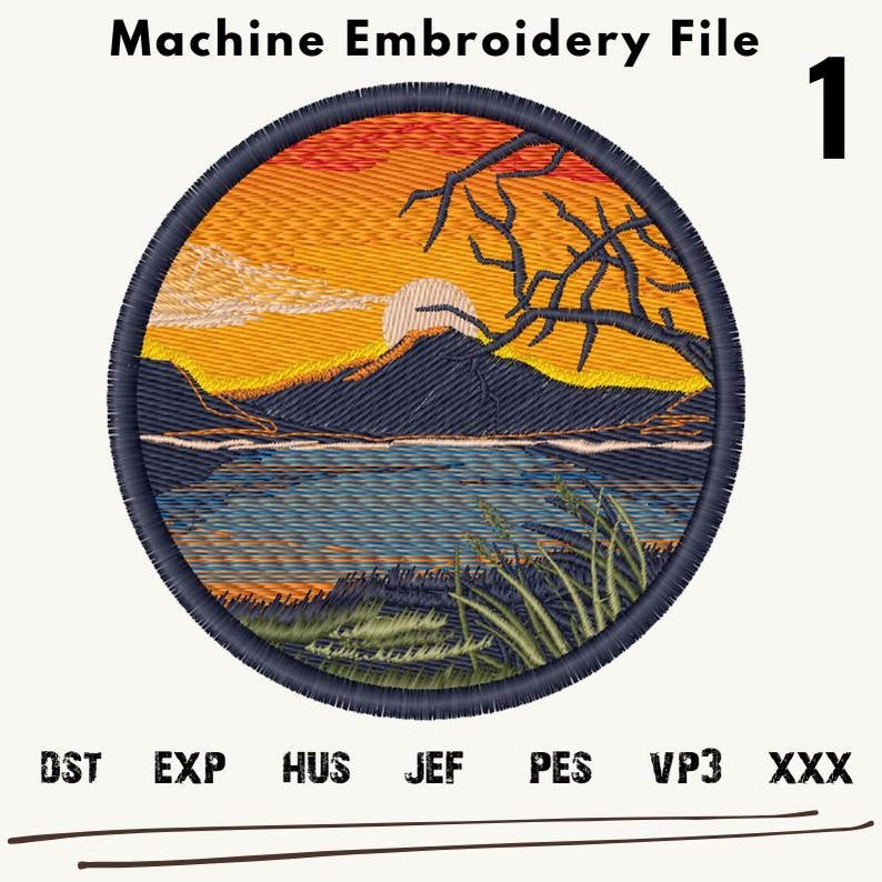 Nature Embroidery Design Bundle, Embroidery Machine Bundle Files ...