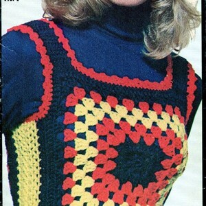1971 Crocheted rib Ticklers Pattern PDF - Etsy