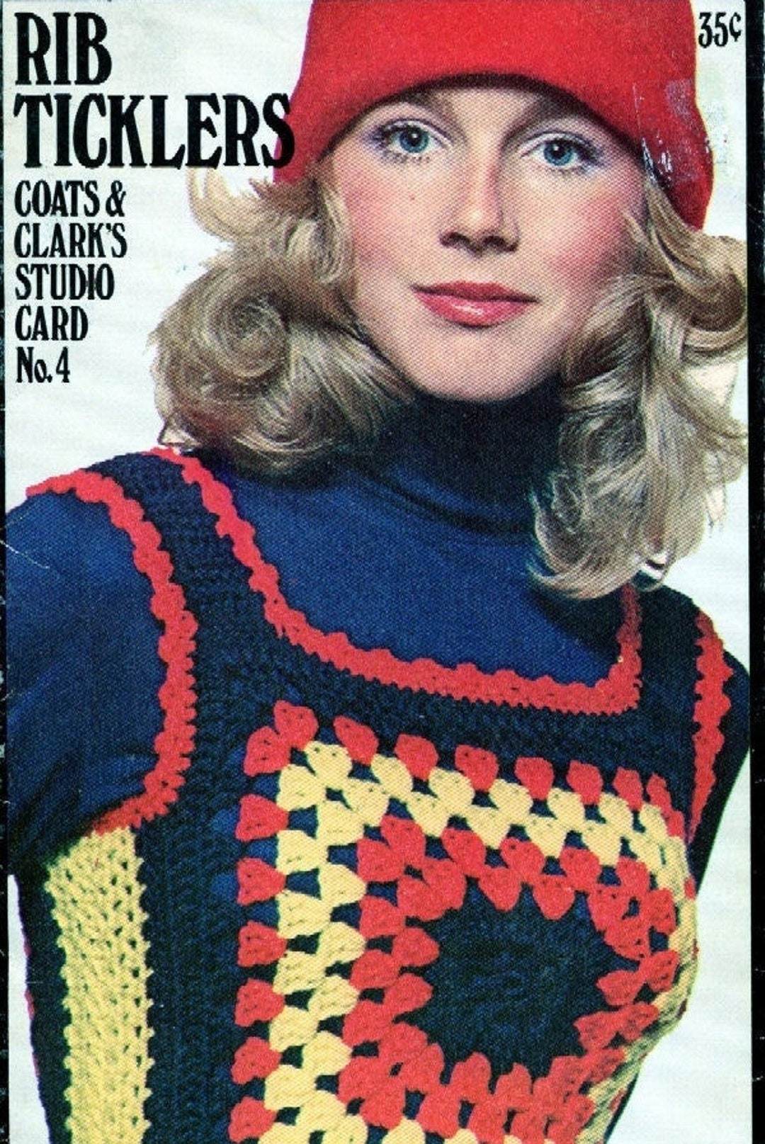 1971 Crocheted "rib Ticklers" Pattern PDF - Etsy