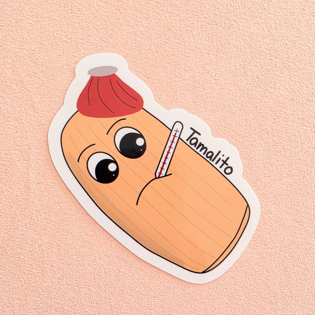 Tamale Mexican Sticker - Sick Tamale With Cooling Bag - Funny Tamale ...