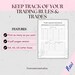 Trading Log Printable Planner, Trading Rules Journal, Trading Log and ...