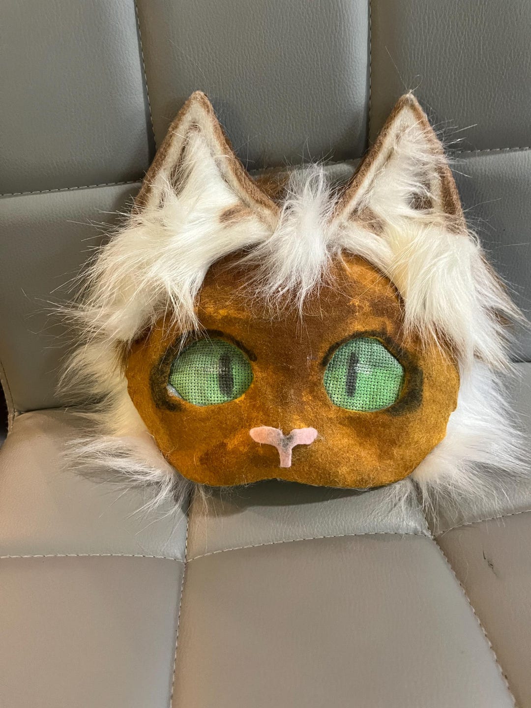 Cat Mask Therian/quadrobist Poseable Ears - Etsy