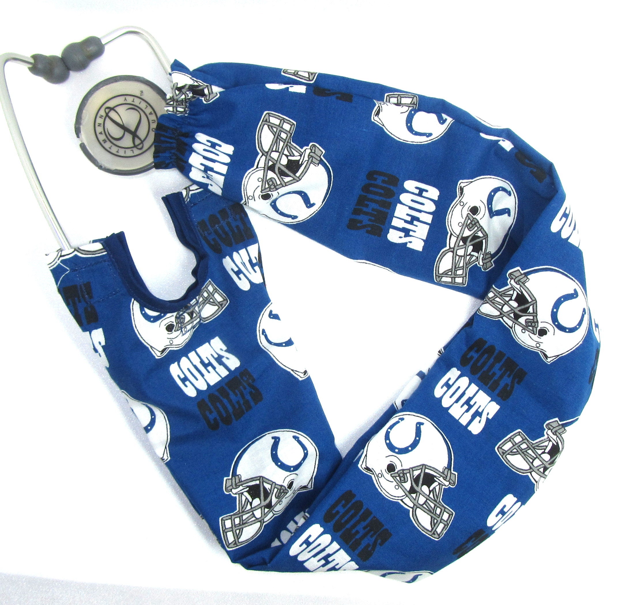 Stethoscope Cover Indianapolis Colts Football Medical Doctor Nurse ...