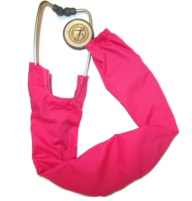 Stethoscope Cover Hot Pink Medical Doctor Nurse Steth Strap Sleeve ...