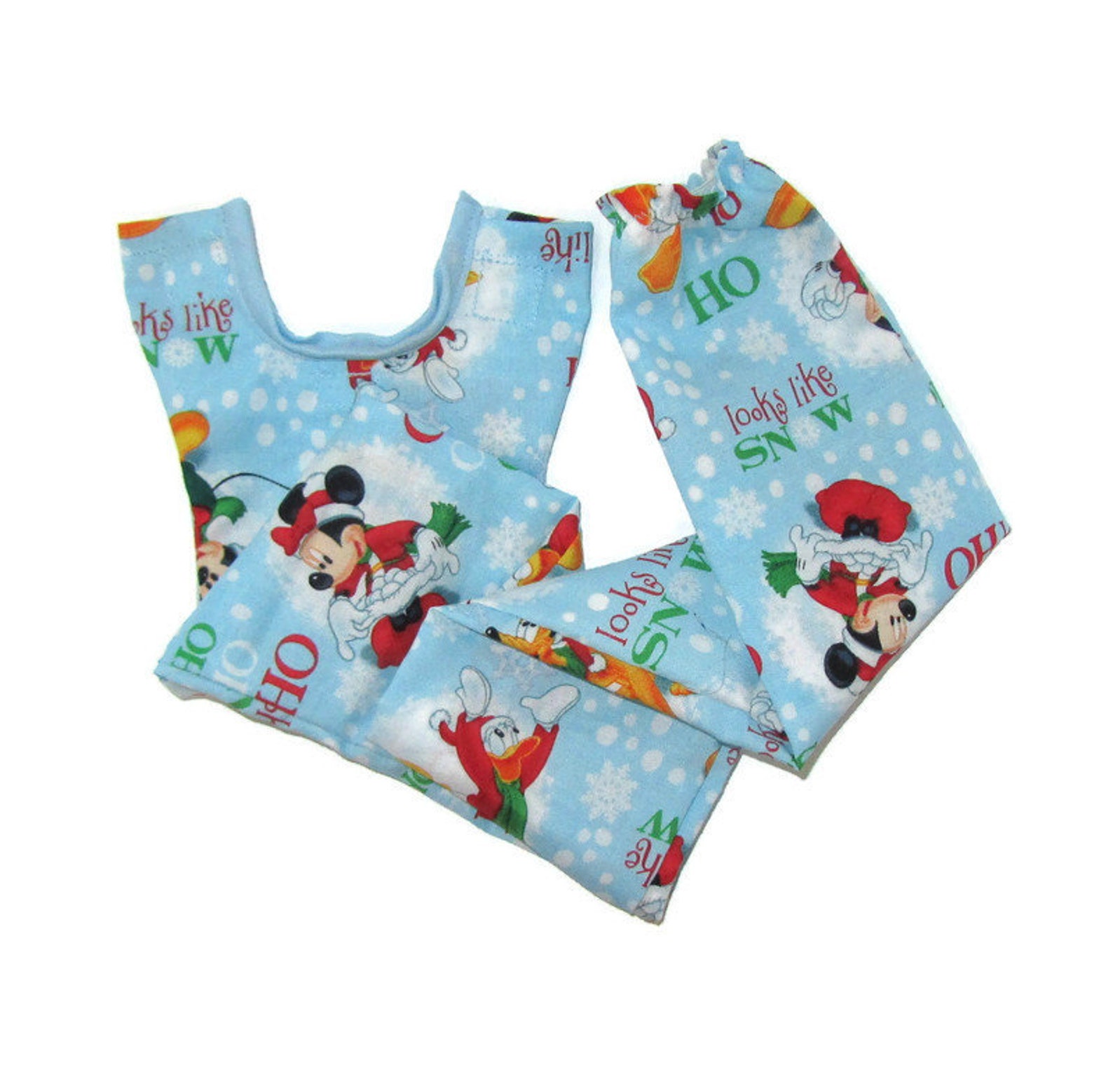 Stethoscope Cover Mickey Mouse Christmas Light Blue Flat Style Medical ...