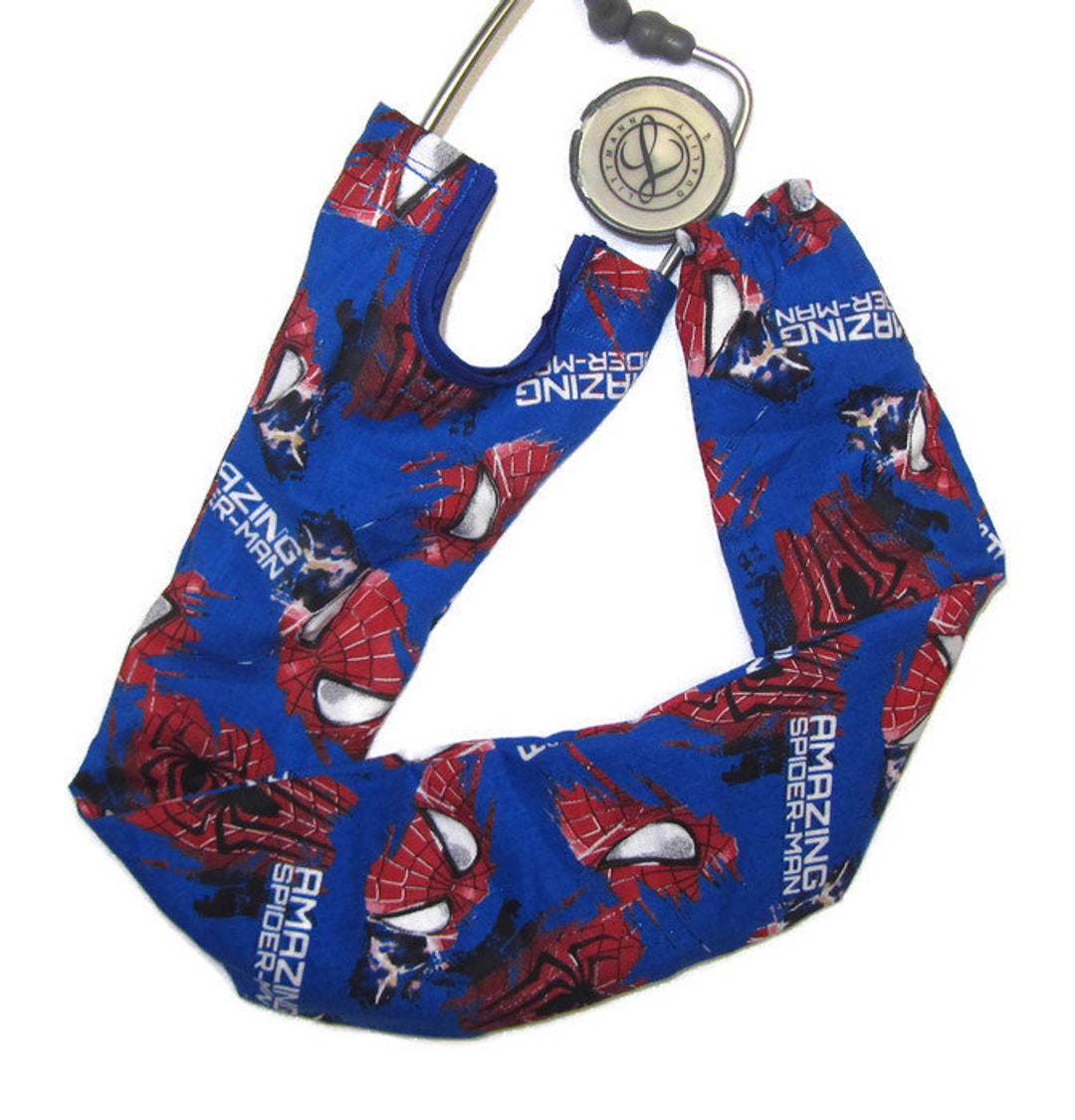 Stethoscope Cover Spiderman Cartoon Comic Book Character Medical Doctor ...
