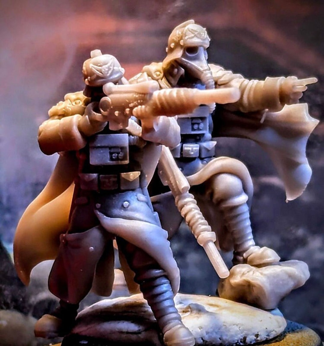 Death Korps of Krieg Astra Militarum - Sniper Team Warhammer 40k Dkok ...