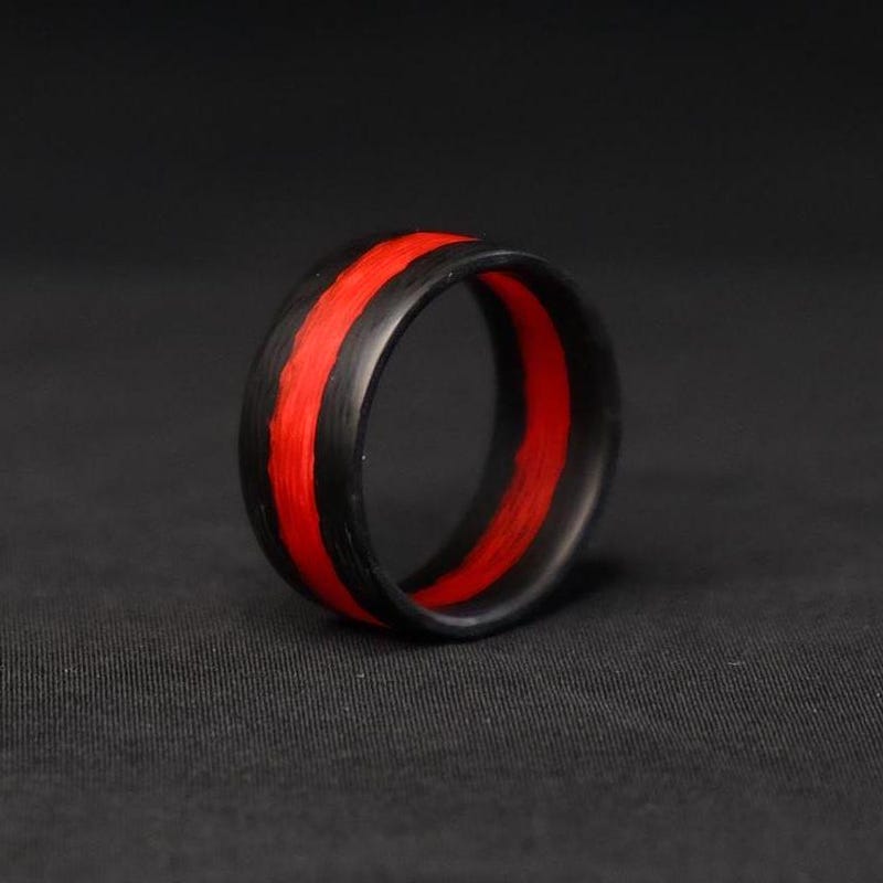 Carbon Ring - Etsy