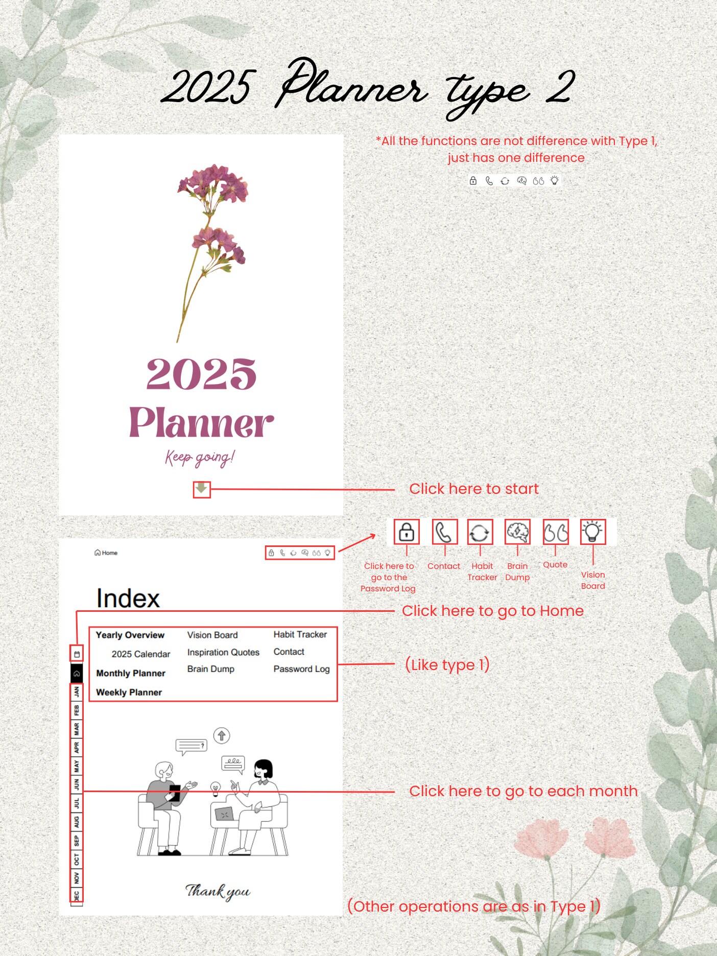 Remarkable Planner 2025, Remarkable Life Planner, Daily Planner, Year ...