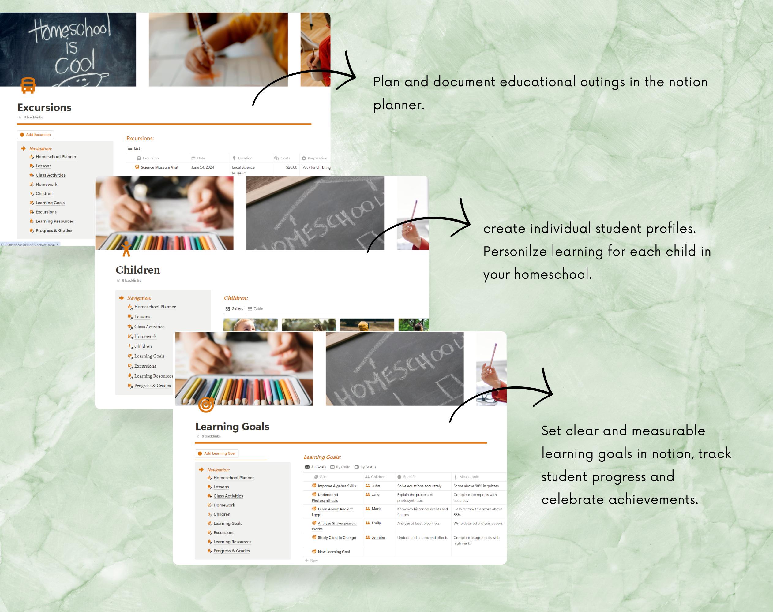 Homeschool Planner NOTION TEMPLATE | Digital Homeschooling Planner for ...