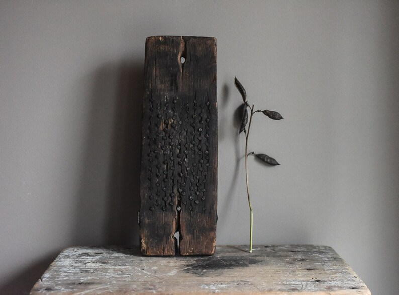Antique Primitive Wood Hetchel Flax Comb Rustic Decor - Etsy