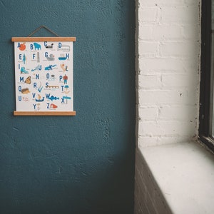 Minnesota Alphabet Nursery Art Print, Nursery Print, ABC Poster ...