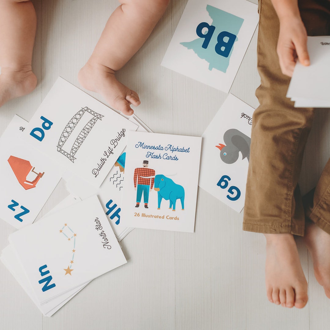 Minnesota Flashcards, Preschool Cards, Alphabet Flash Cards, Minnesota ...