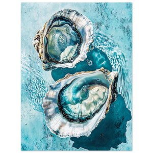 Kumamoto Oyster Acrylic Print - Amazing Coastal Theme Print - Perfect ...