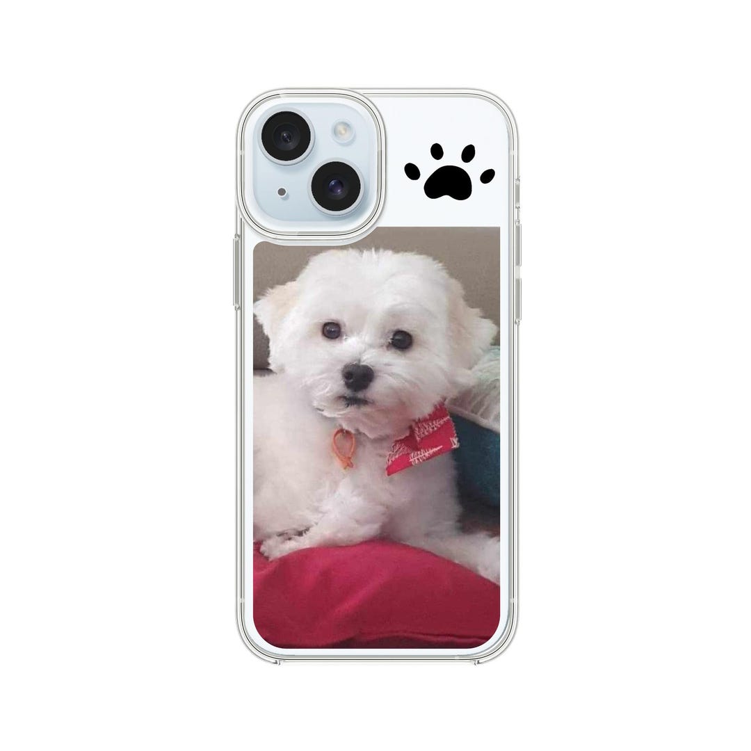 Poodle Best Friend Phone Case - Cute Clear Protective Case for Dog ...