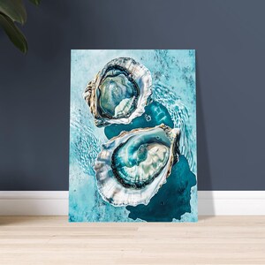 Kumamoto Oyster Acrylic Print - Amazing Coastal Theme Print - Perfect ...