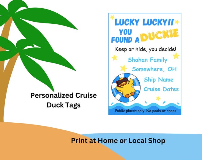 Wanted Poster Print N' Ship! Customized Duck Tags: Wanted Poster ...