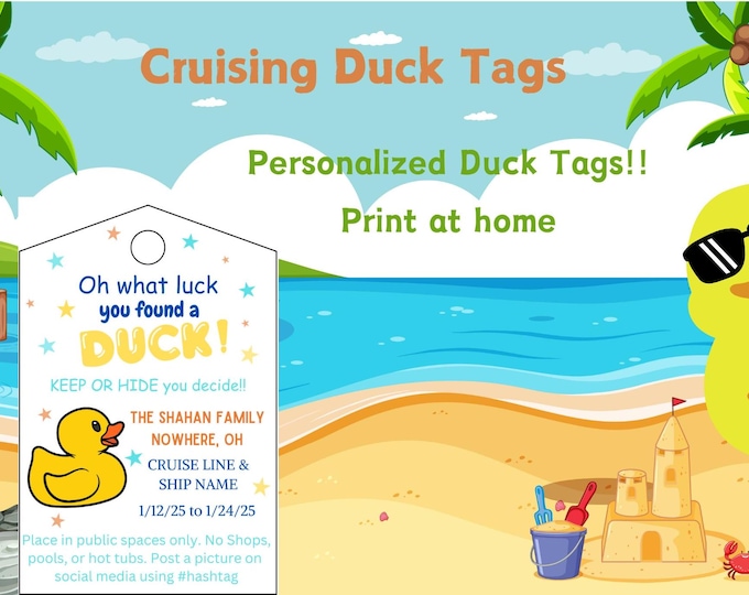 Wanted Poster Print N' Ship! Customized Duck Tags: Wanted Poster ...