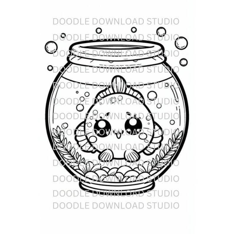 50 Pets Coloring Pages Fun Pet Coloring Pages for Kids Digital Download ...