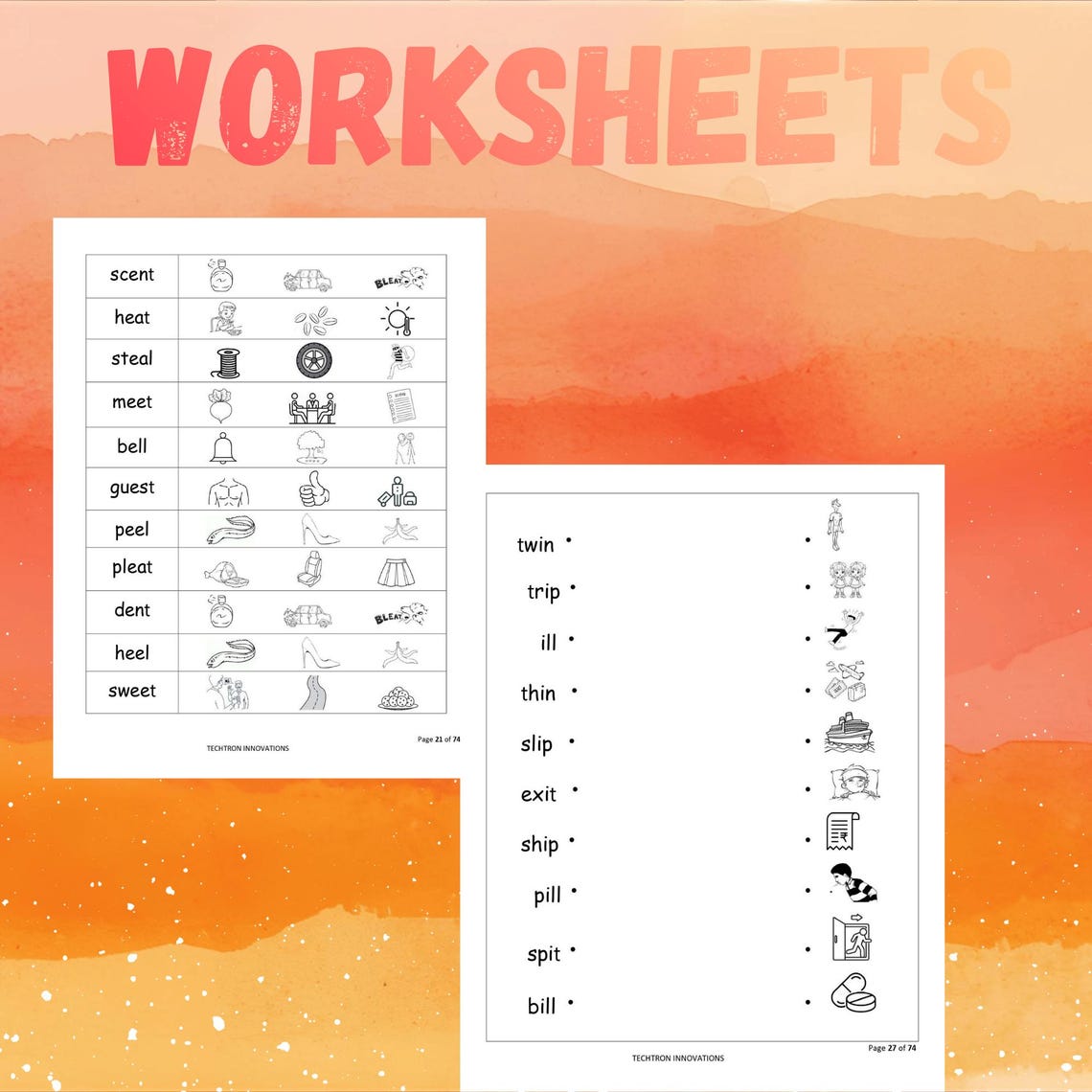 CVC Word Family Worksheets | Phonics Reading Practice (PDF Download, 70 ...