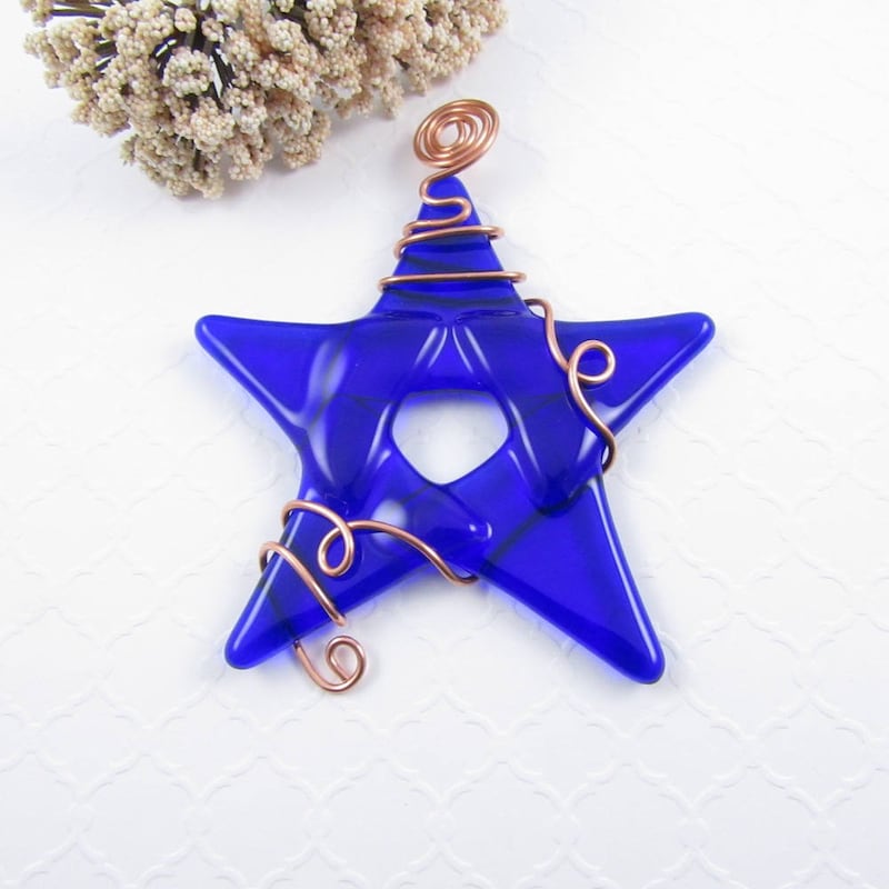 Cobalt Blue Glass - Etsy