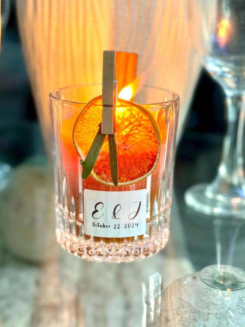 Personalized Wedding Candles Custom Wedding Favors Hand-poured Soy ...